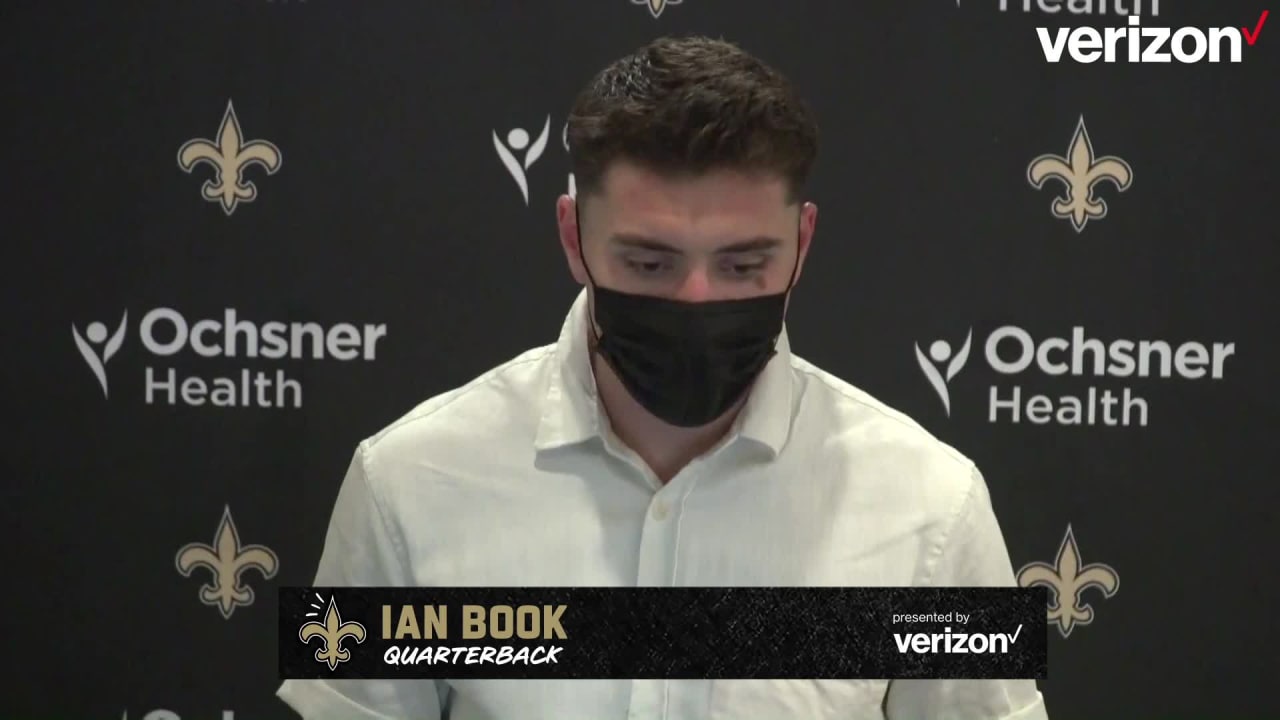 Ian Book on first career NFL start | Saints-Dolphins Postgame