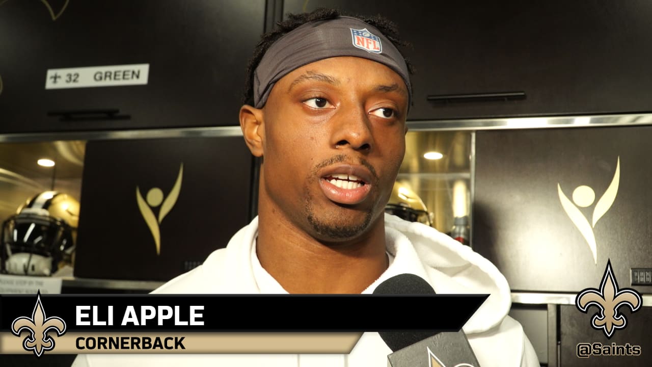 Eli Apple, "I think we're coming together as a defense"