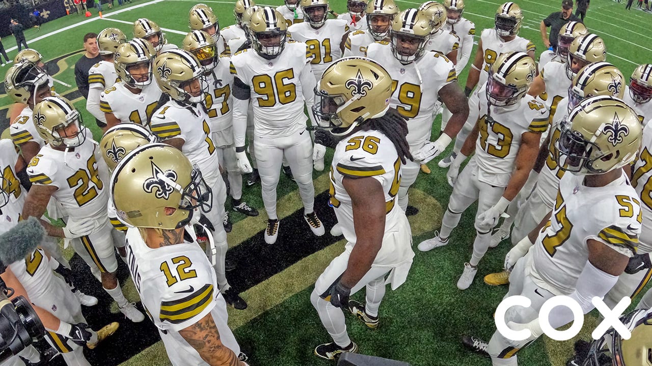 New Orleans Saints Pregame Huddle vs Dallas Cowboys Week 13 | 2021 NFL