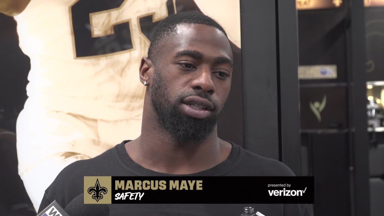 New Orleans Saints safety Marcus Maye on return from injury vs Cincinnati Bengals 10/14/2022