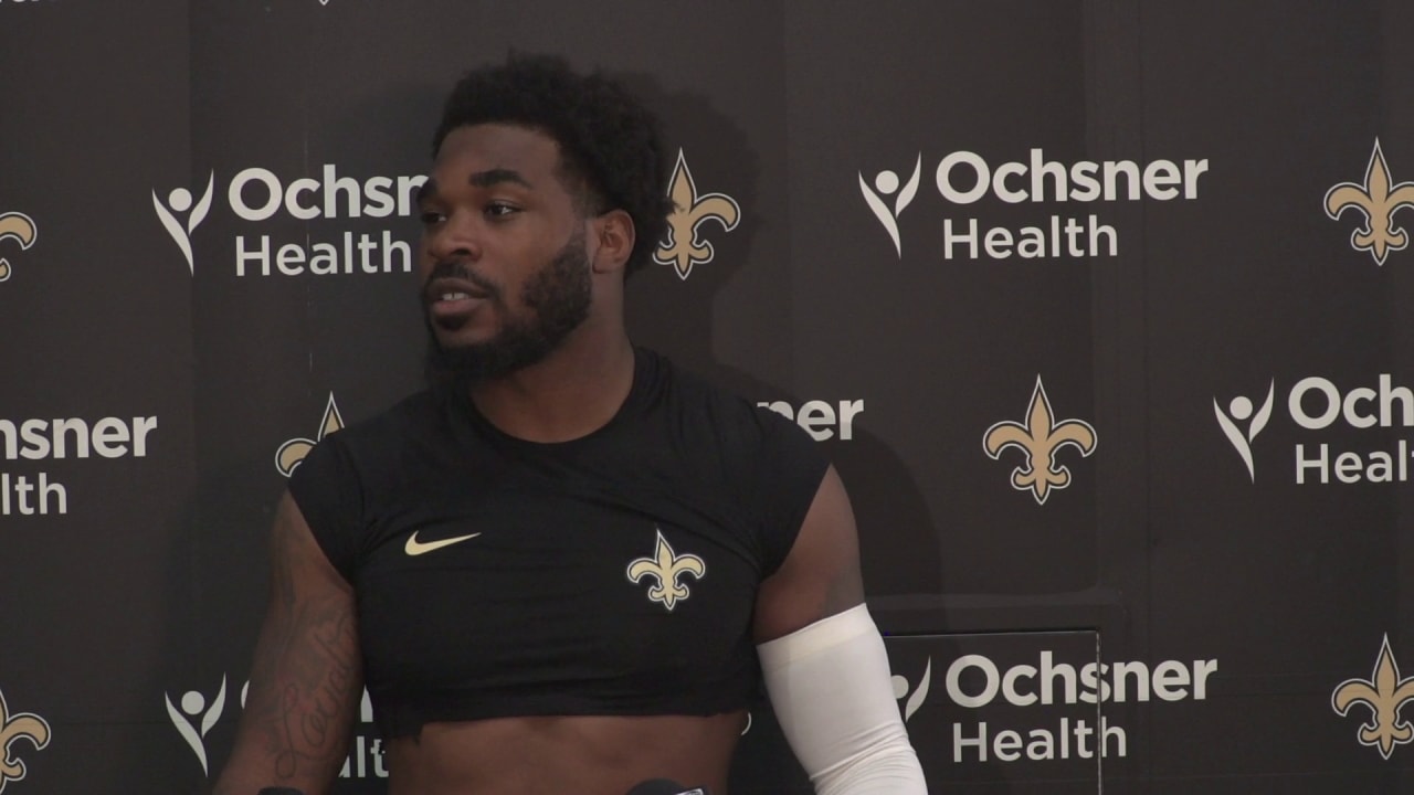 Saints Training Camp 2022 - J.T. Gray Media Availability 8/3/22