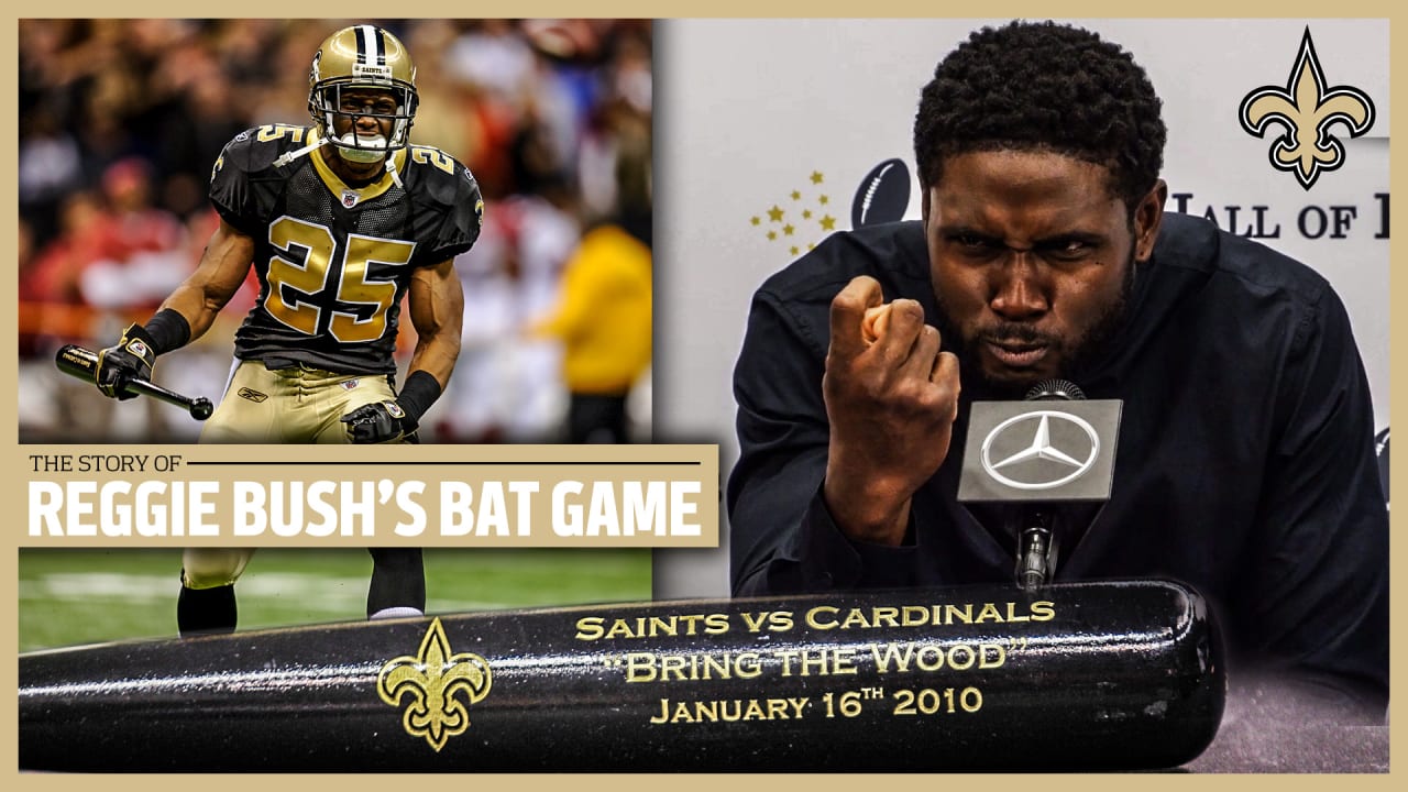 The Reggie Bush Bat Game - 2009 Divisional Round vs Arizona Cardinals