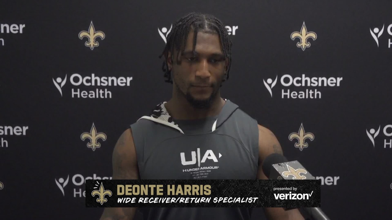 Saints WR Deonte Harris on being more than just a returner 9/16/21