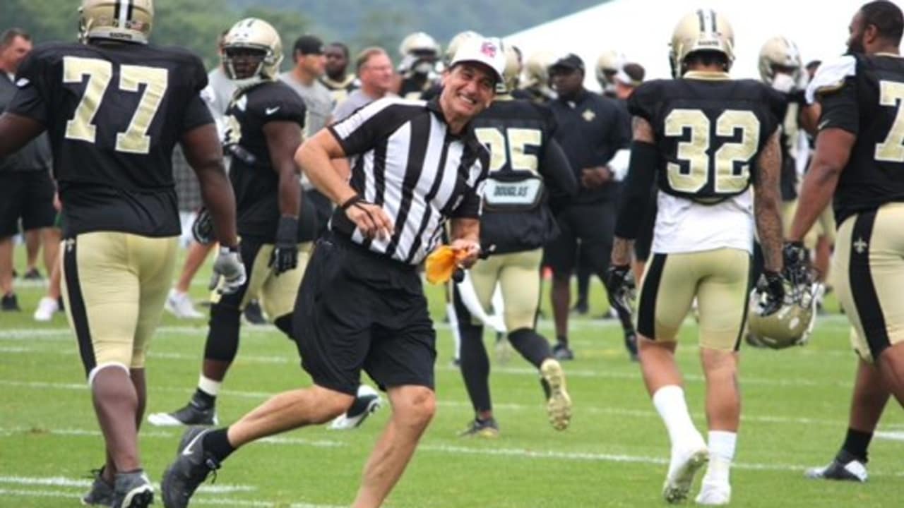 Mic'd up with the Saints: Referee Gene Steratore