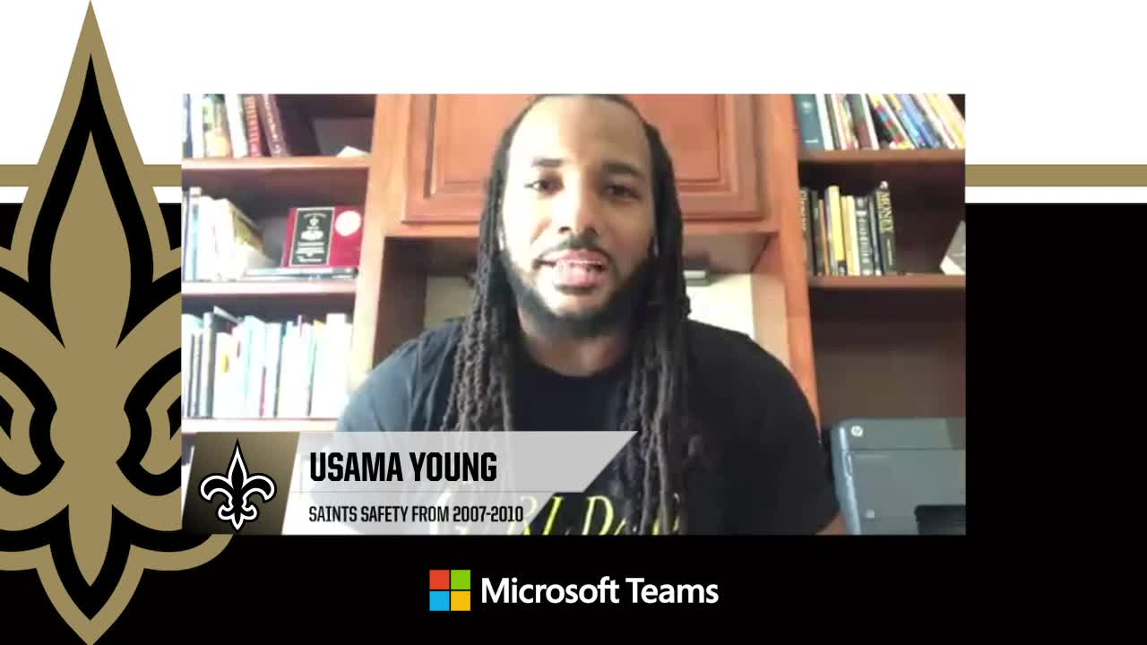 Lagniappe with Saints Legends: Usama Young