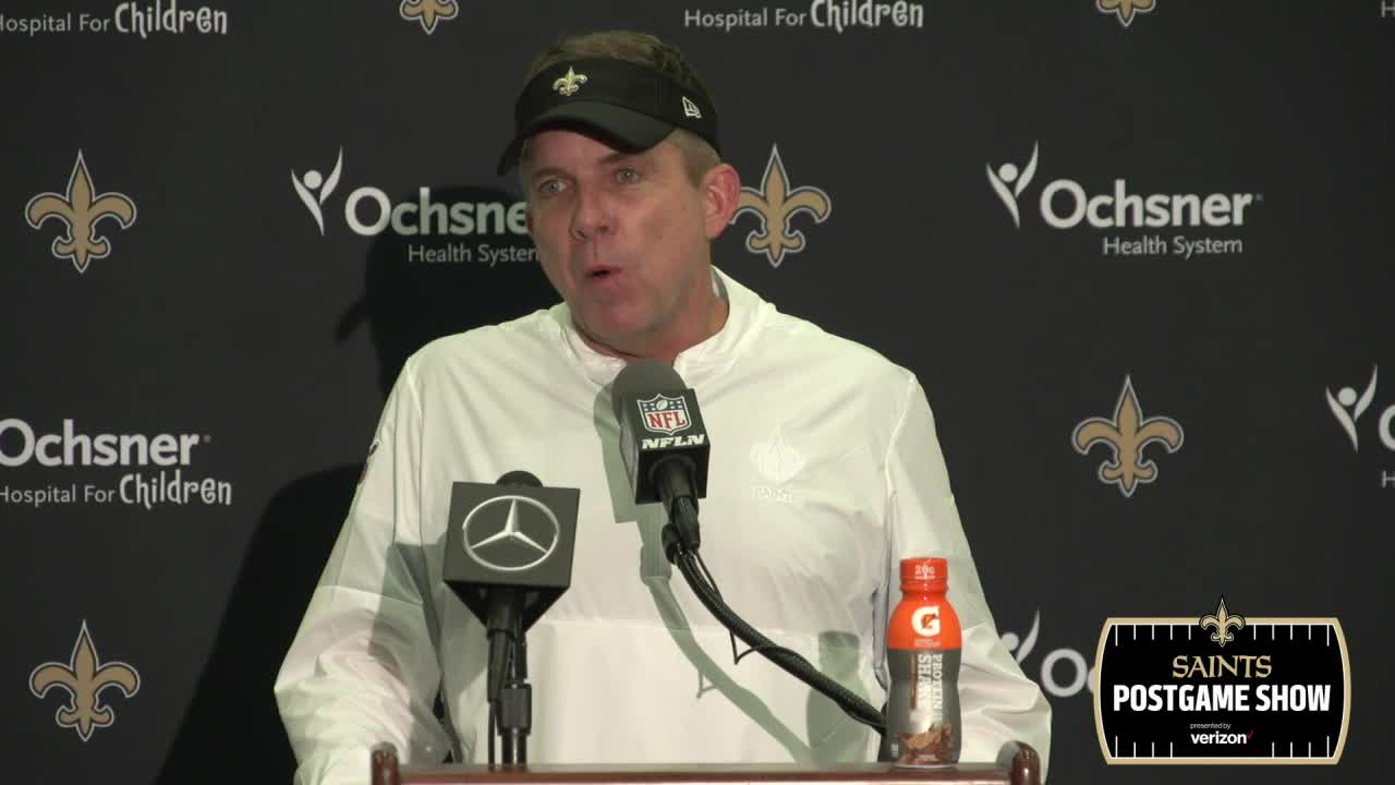 Transcript: New Orleans Saints head coach Sean Payton Postgame Quotes ... Transcript: New Orleans Saints head coach Sean Payton Postgame Quotes ...