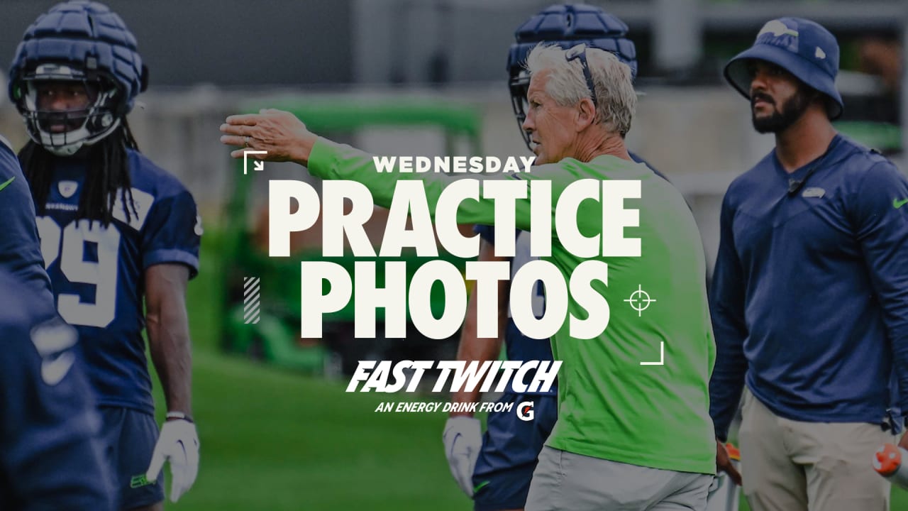 PHOTOS: Seahawks Hit The Practice Field On Competition Wednesday