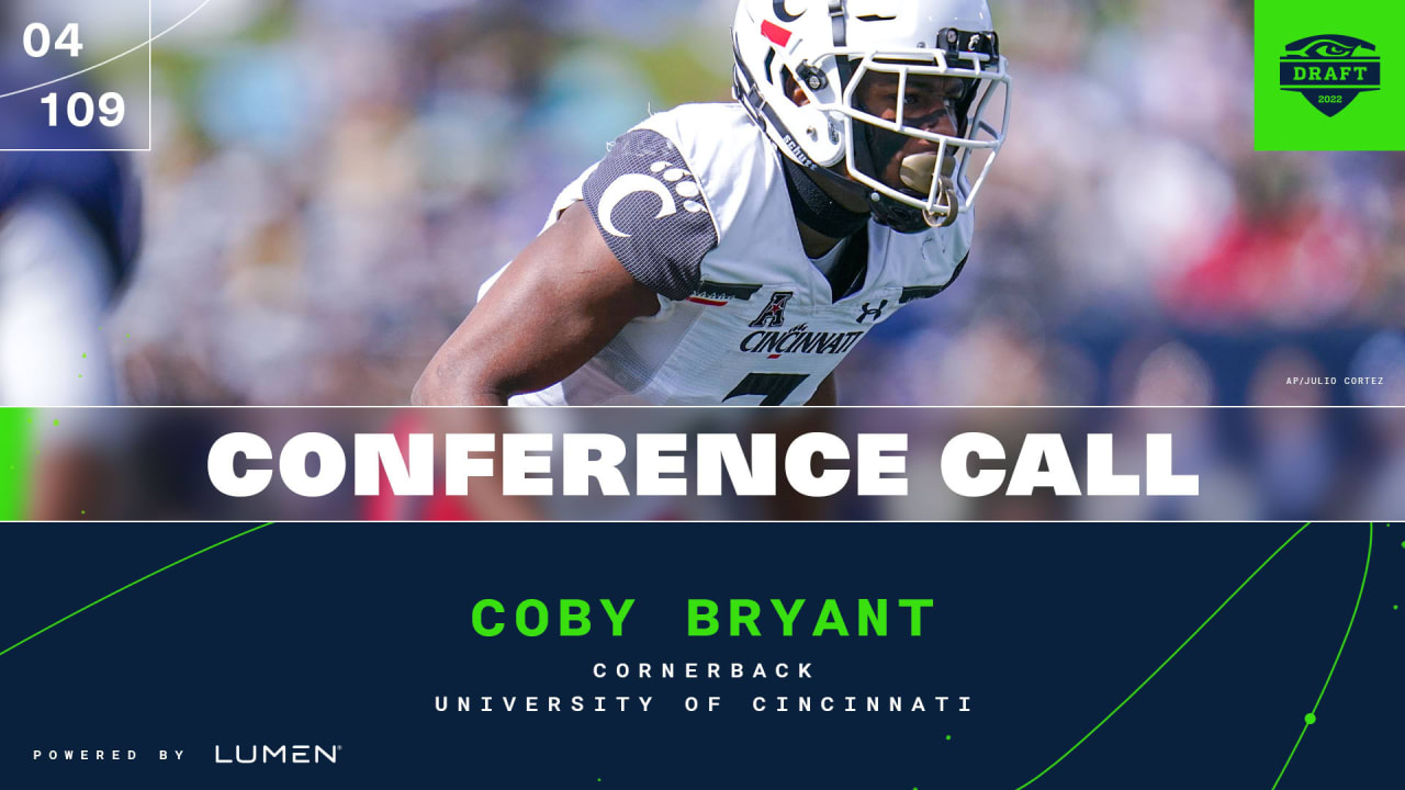 2022 NFL Draft Seahawks' Pick Coby Bryant Talks With Seattle Media ...