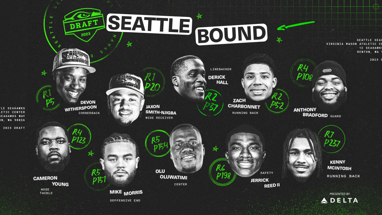 PHOTOS: Meet The 2023 Seattle Seahawks Draft Class