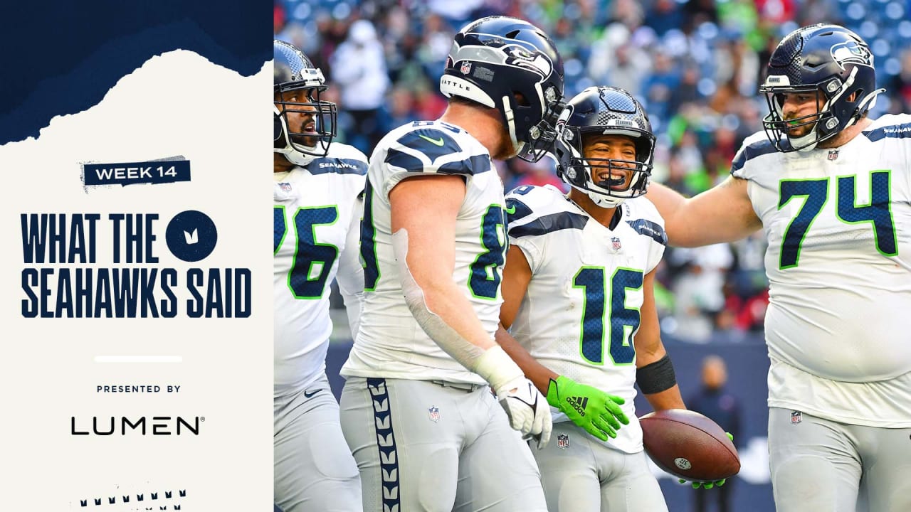 What The Seahawks Said Following Their 33-13 Win Over The Texans