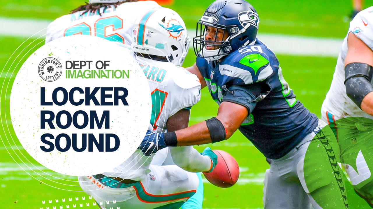 Locker Room Sound at Dolphins: Seahawks Start the Season 4-0