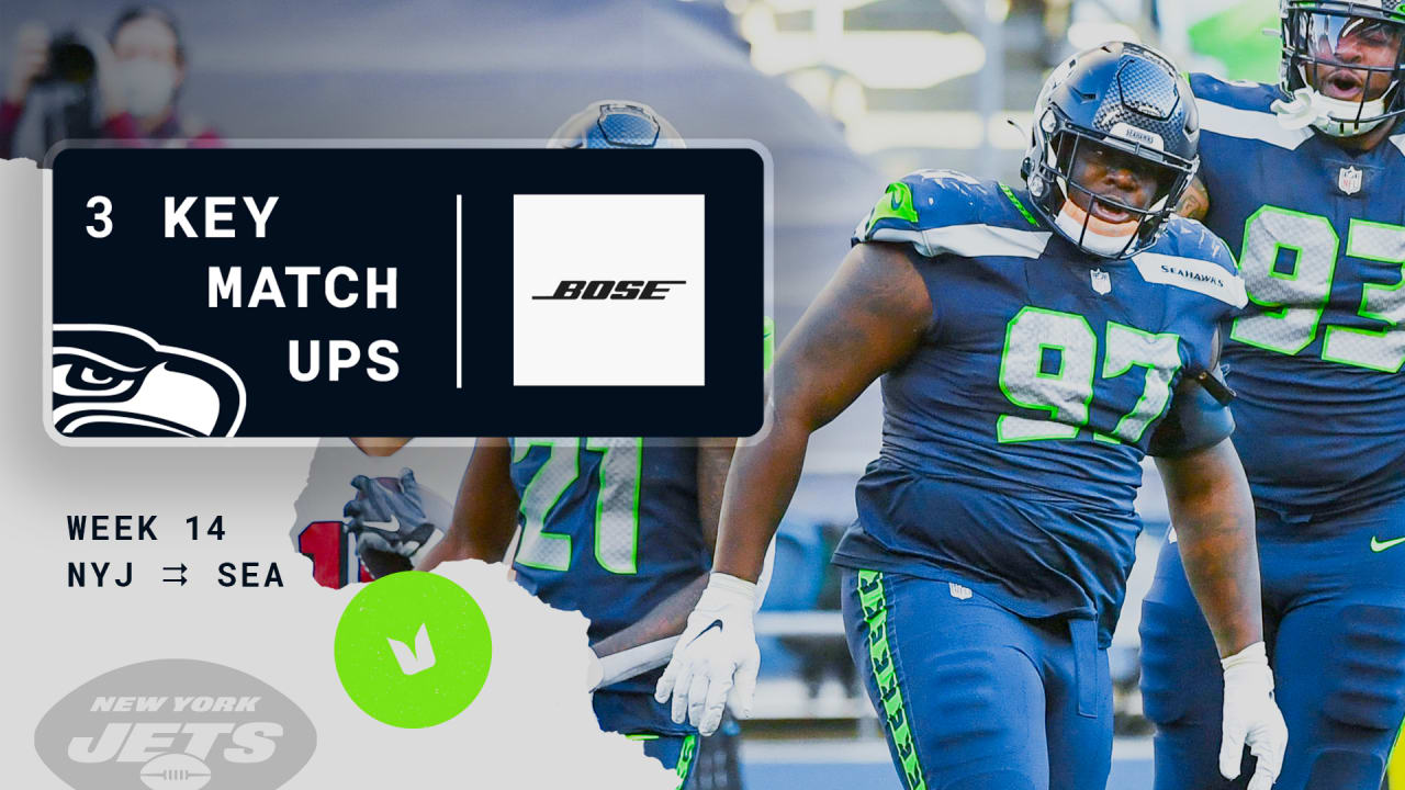 2020 Week 14: Seahawks vs Jets Key Matchups