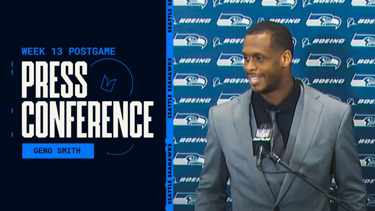 Geno Smith Postgame Press Conference - Week 13 at Los Angeles Rams
