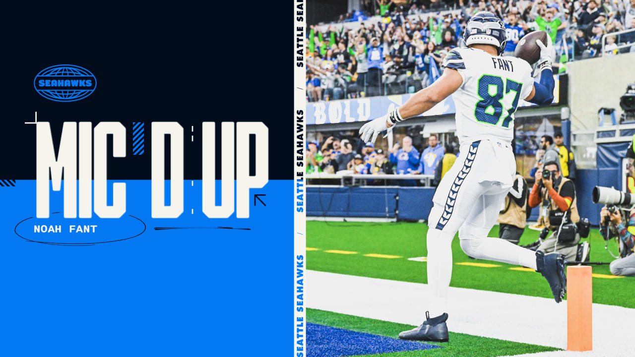 Seahawks Mic'd Up: Noah Fant - Week 13 at Rams