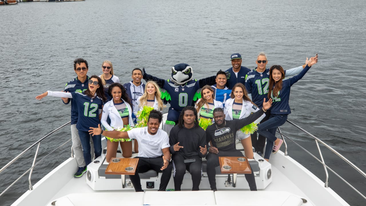 2021 Seahawks 12 Tour: Boat Ride To Blue Friday Rally