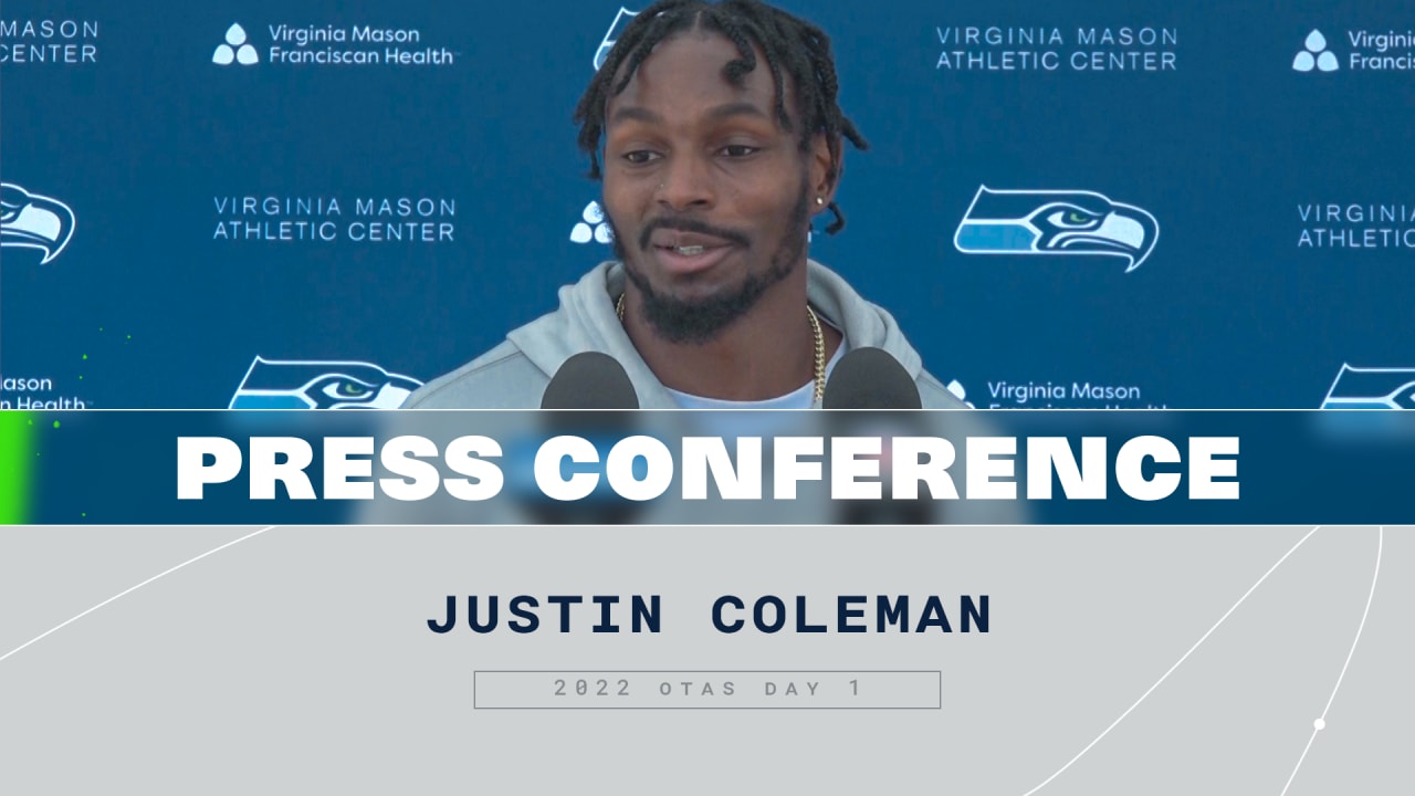 Justin Coleman OTAs Day 1 Press Conference