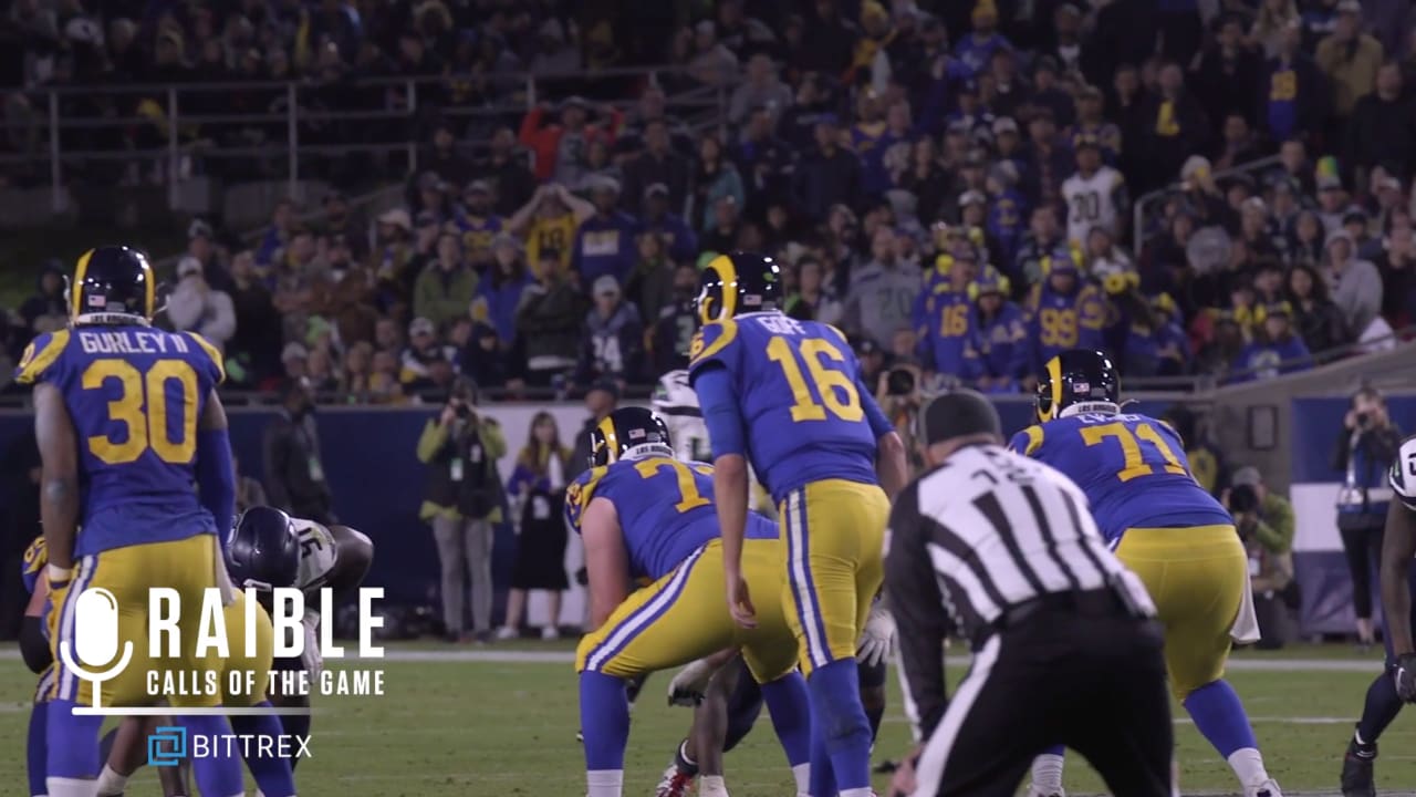 2019 Week 14: Raible Call Of The Game - Quandre Diggs Intercepts Jared ...