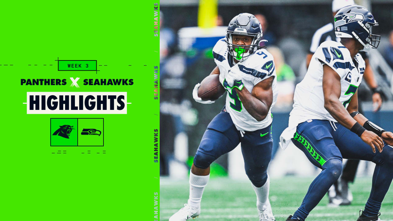 2023 Week 3 Seahawks vs. Panthers Kenneth Walker III 36-Yard Run Highlight