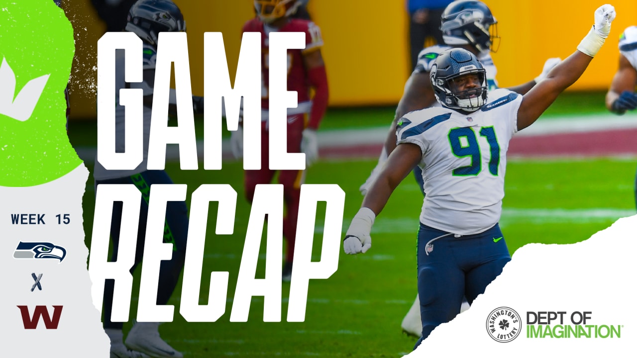 2020 Week 15: Seahawks at Washington Football Team Recap