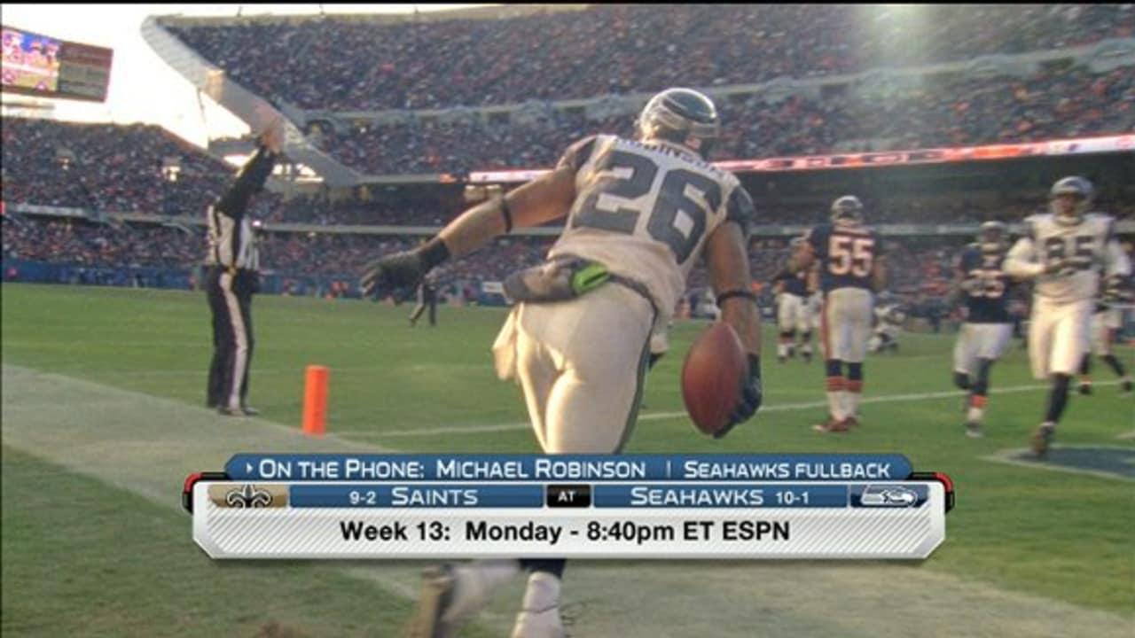 Seattle Seahawks fullback Michael Robinson previews big game against ...