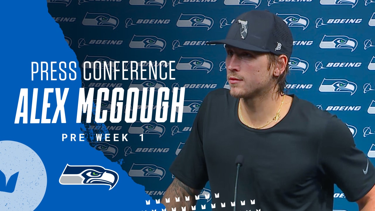 Alex McGough Seahawks Postgame Press Conference - Preseason Week 1 At ...
