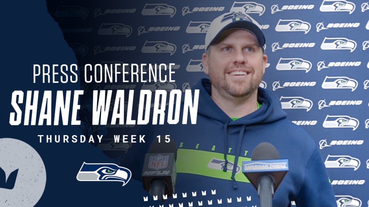 Shane Waldron Seahawks Wednesday Press Conference - December 16
