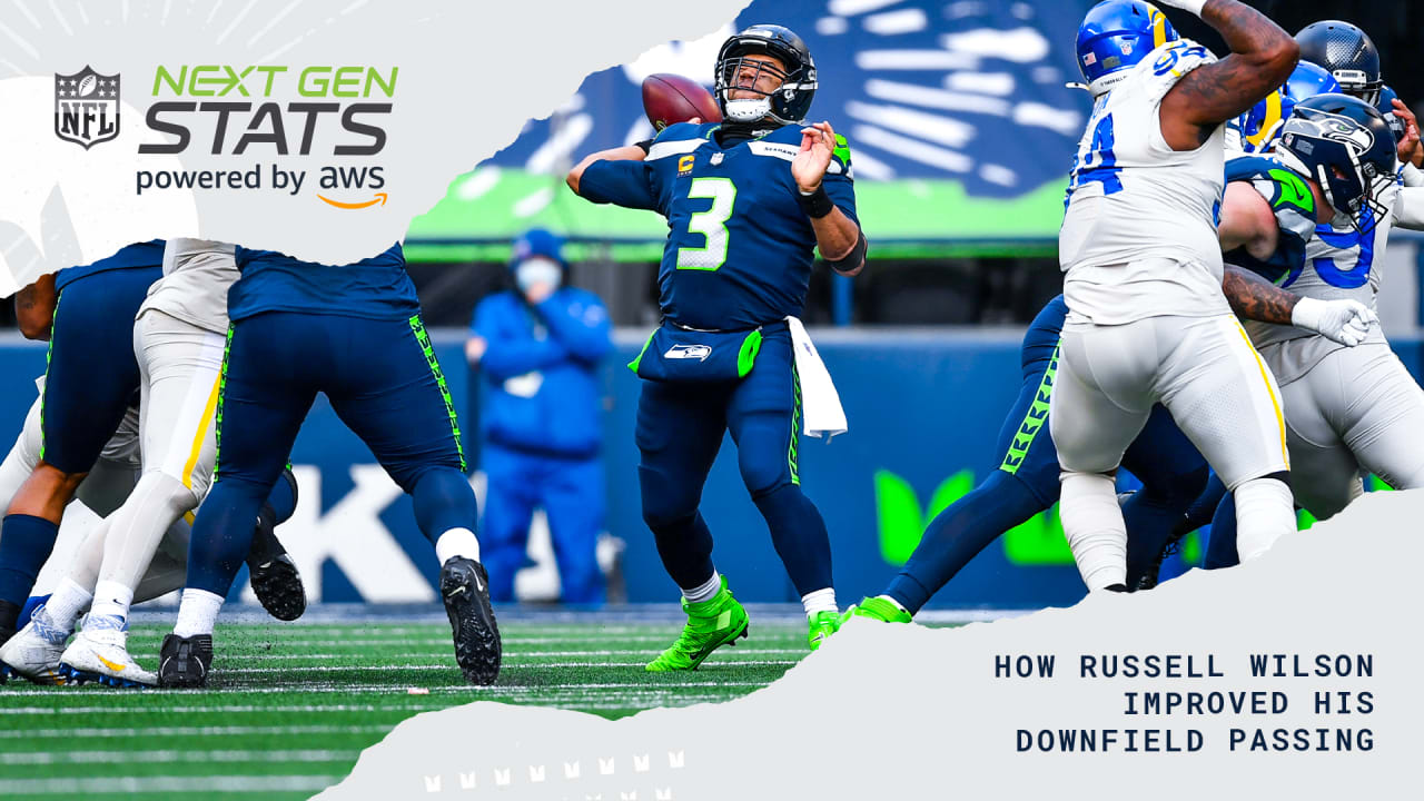 Next Gen Stats: How Russell Wilson Improved his Downfield Passing