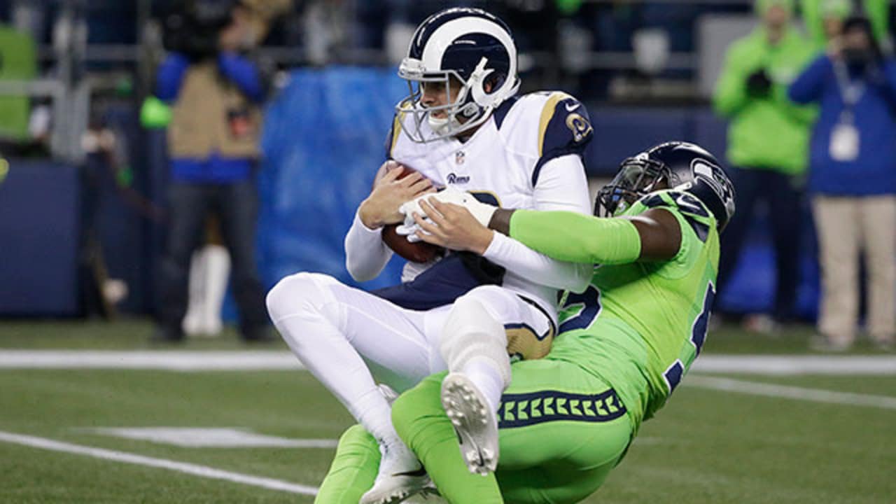 Frank Clark Sacks Jared Goff On Third And Long