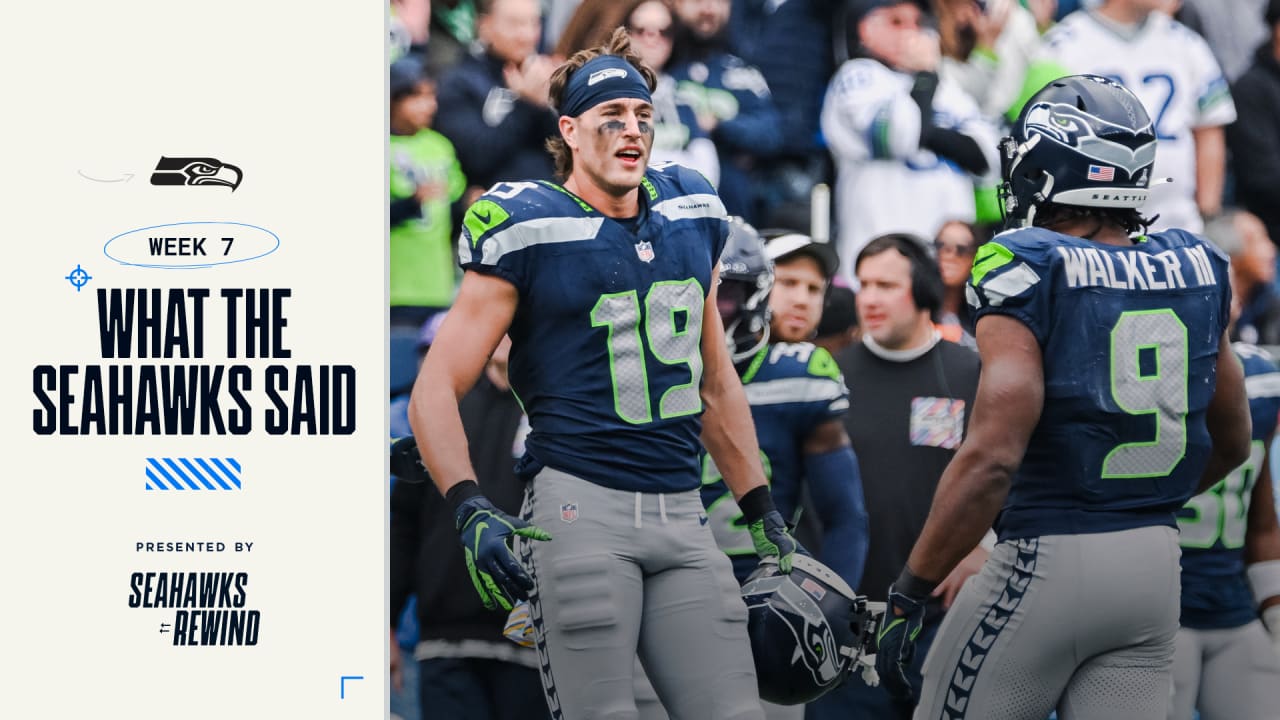 What The Seahawks Said - 2023 Week 7: Seahawks vs. Cardinals