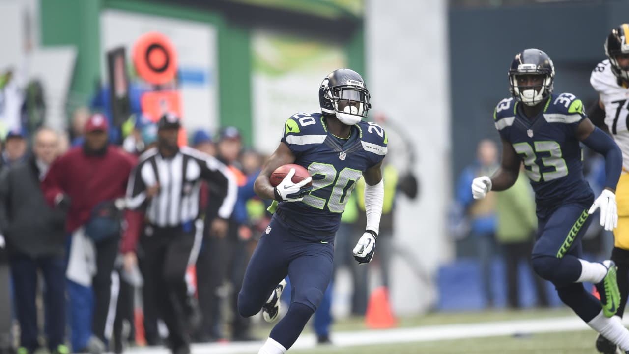 Seattle Seahawks Cornerback Jeremy Lane Returns Interception 54 Yards
