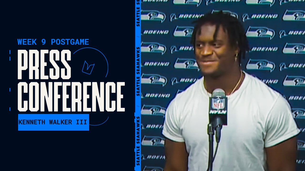 Kenneth Walker III Postgame Press Conference - Week 9