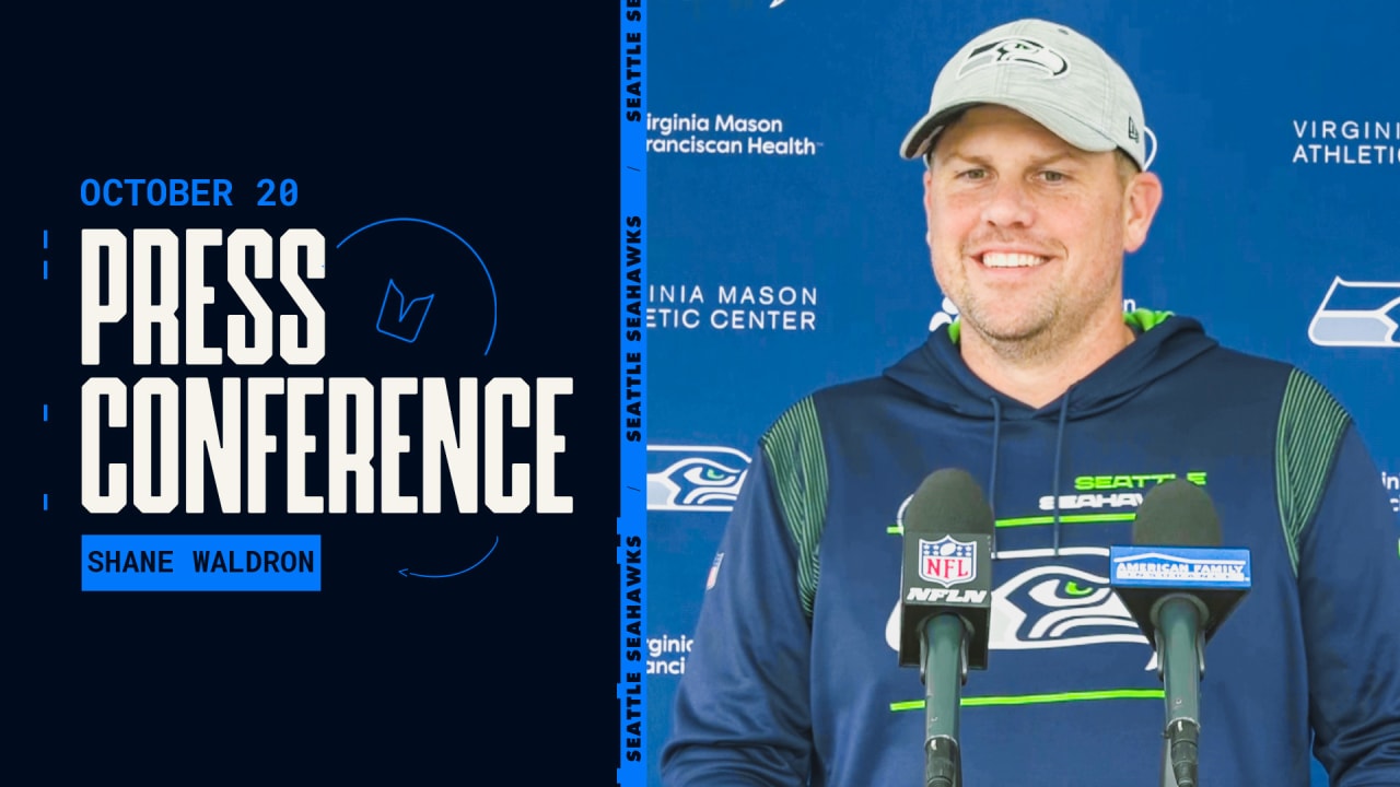 Shane Waldron Thursday Press Conference - October 20
