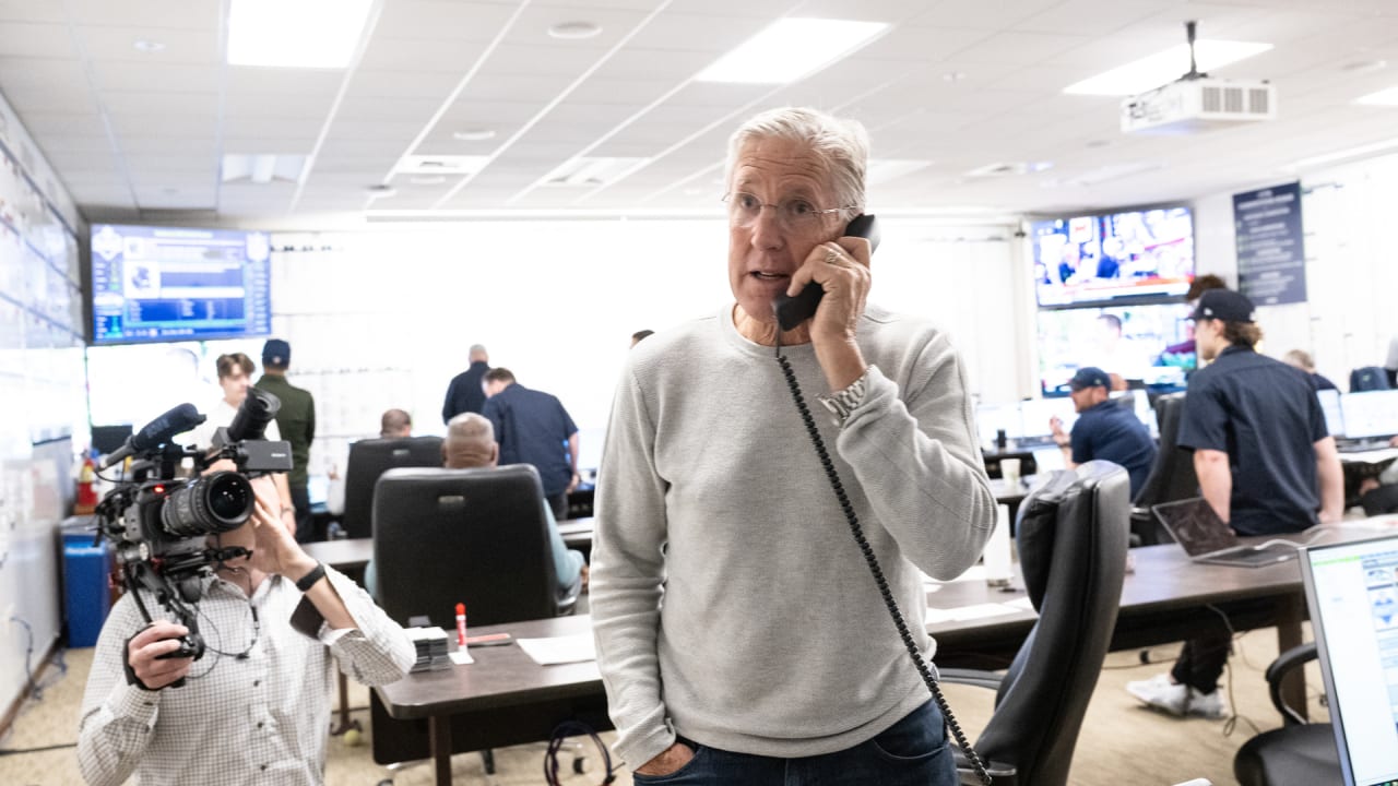 PHOTOS: Inside The Seahawks Draft Room