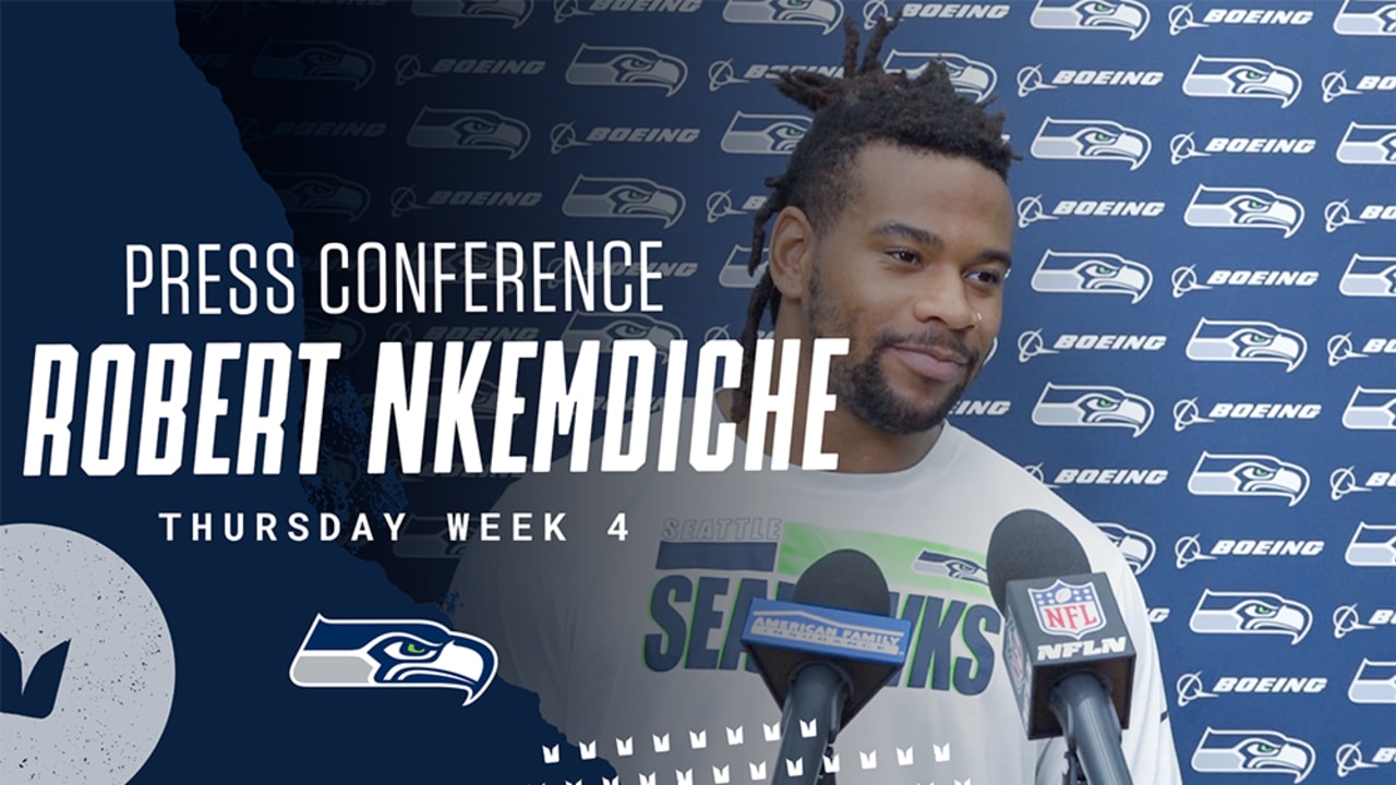 Robert Nkemdiche Seahawks Thursday Press Conference - September 30