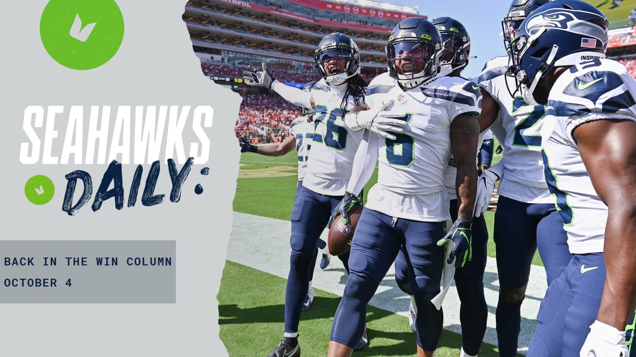 Seahawks Daily: Back in the Win Column