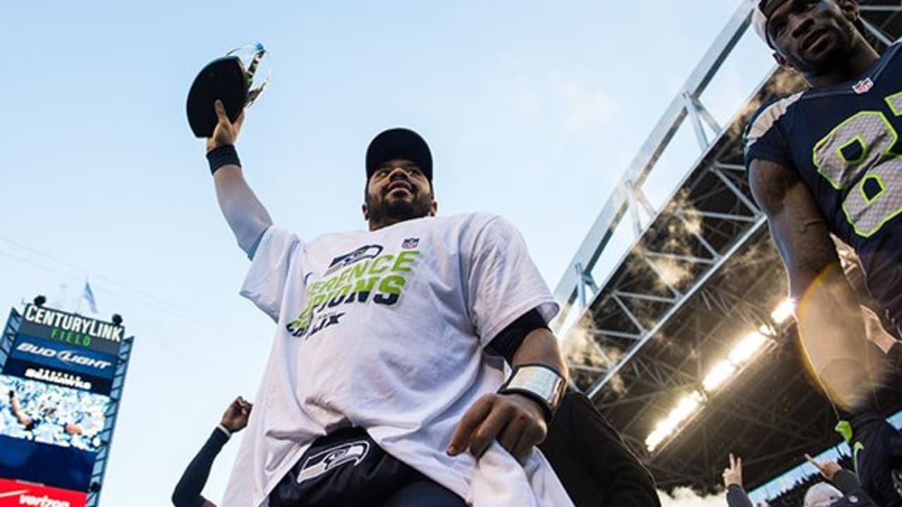 NFC Championship Trophy Presentation