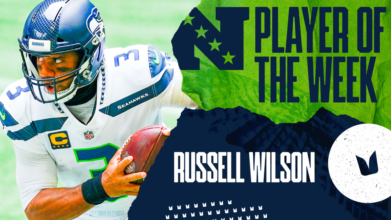 Seahawks QB Russell Wilson Named NFC Offensive Player Of The Week