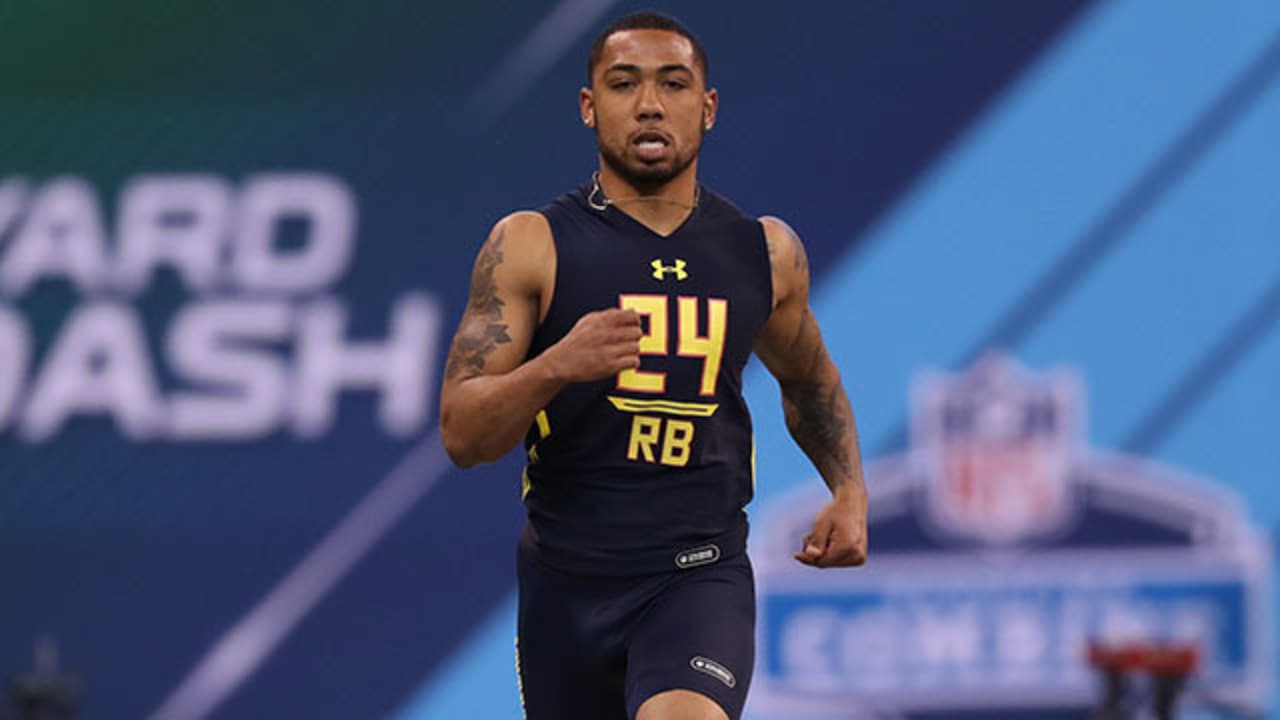 Donnel Pumphrey Runs The 40-Yard Dash