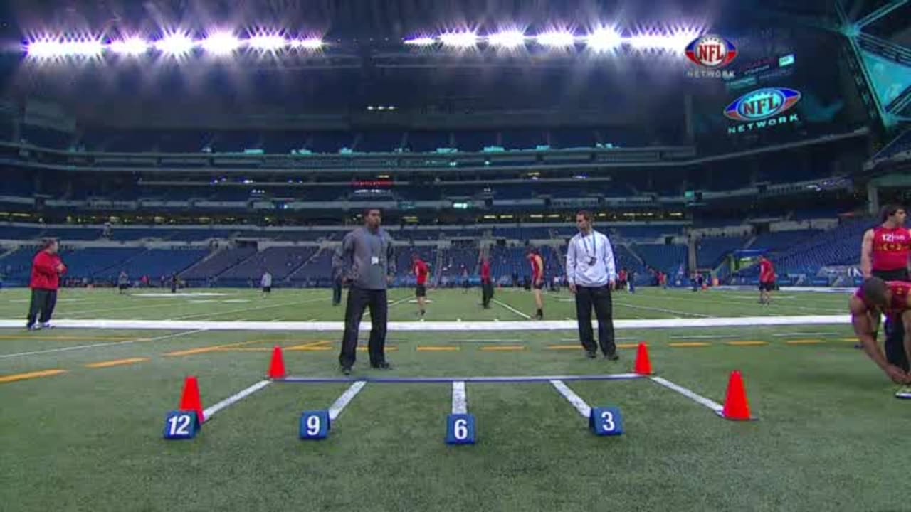 Newton's impressive broad jump