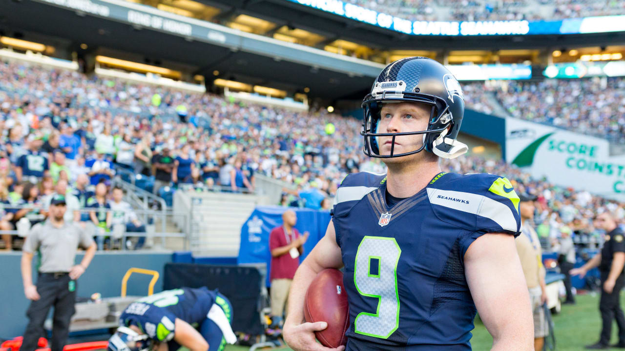Seahawks Punter Jon Ryan Fair Catches Punt On Sideline: "That Was ...