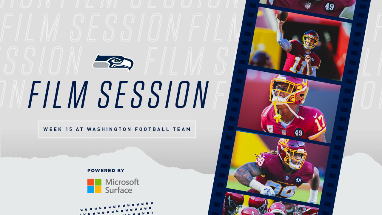 2020 Week 15: Seahawks at Washington Football Team Film Session