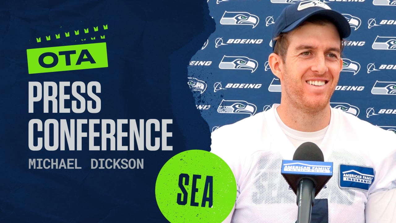 Michael Dickson 2021 Seahawks OTAs Press Conference