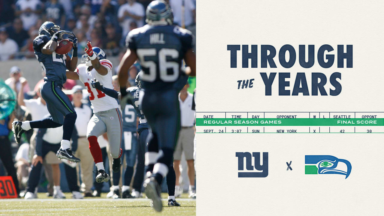 PHOTOS: Seahawks vs. Giants Through The Years
