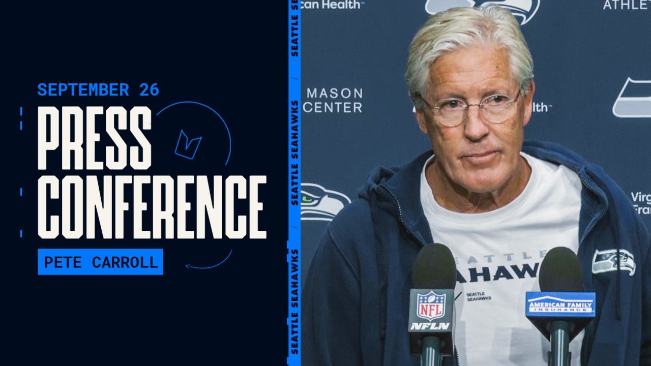 Pete Carroll Monday Press Conference - September 25