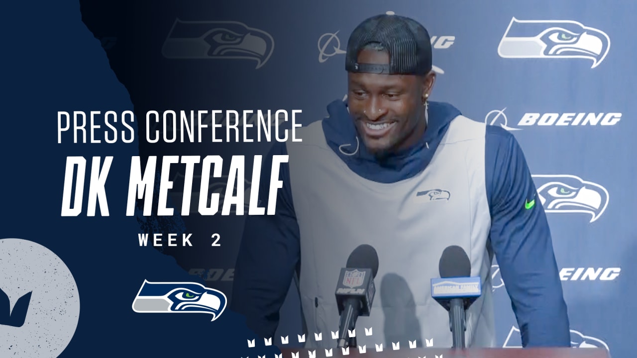 DK Metcalf Seahawks Wednesday Press Conference - September 15