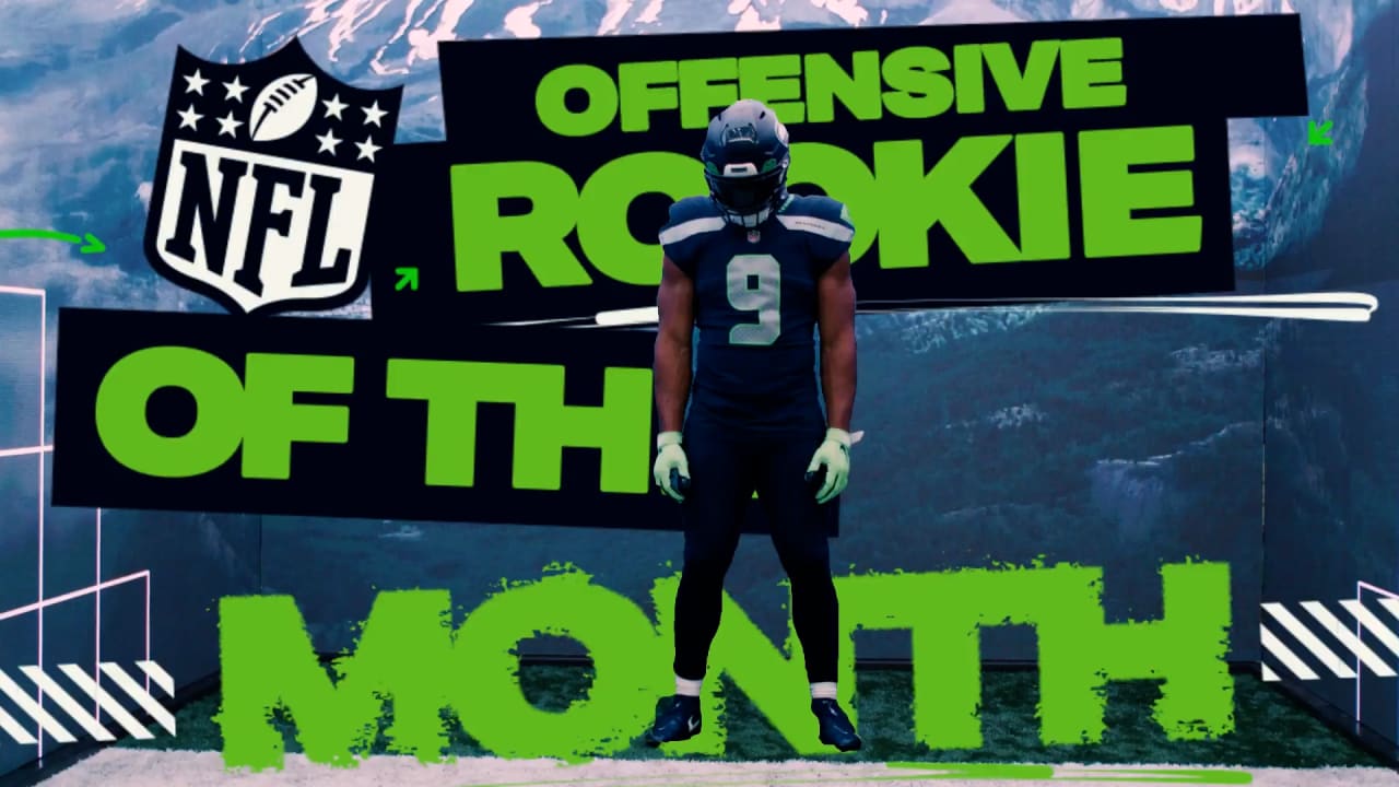 Highlights From NFL Offensive Rookie Of The Month Kenneth Walker III's ...