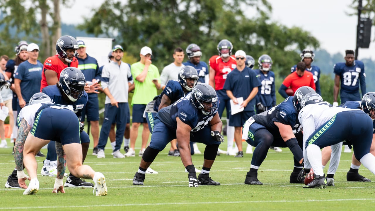 Seahawks Strap Up In Full Pads For 2019 Training Camp