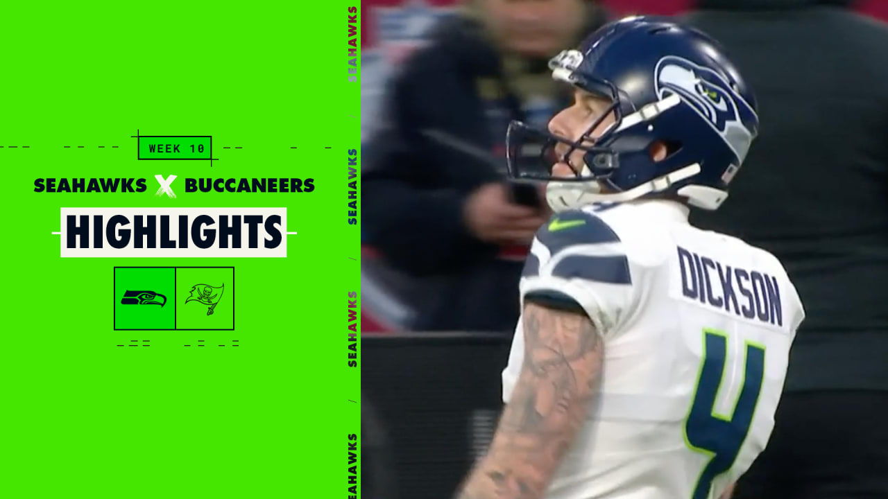 2022 Week 10 Seahawks vs. Buccaneers Michael Dickson's Best Punts
