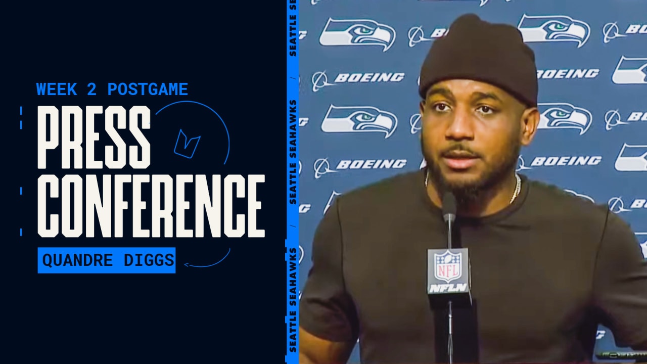 Quandre Diggs Postgame Press Conference- Week 2