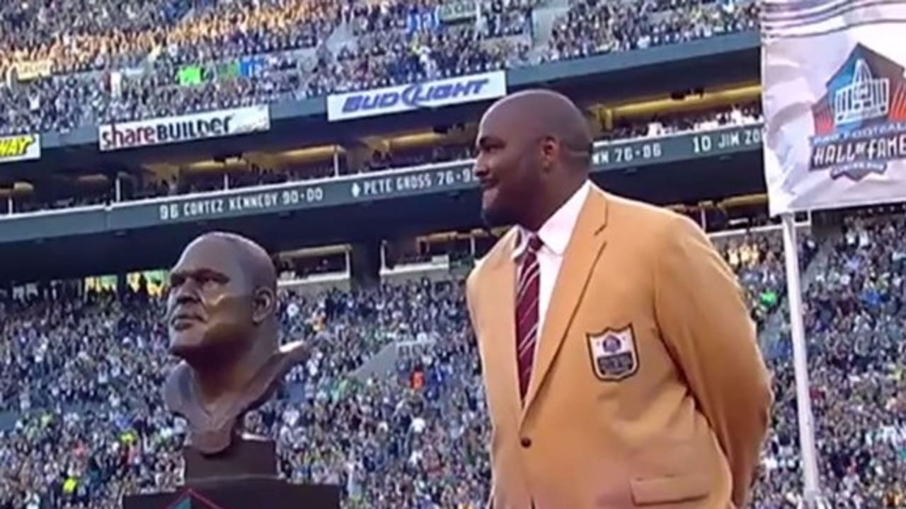 Walter Jones Hall of Fame Ring Presentation